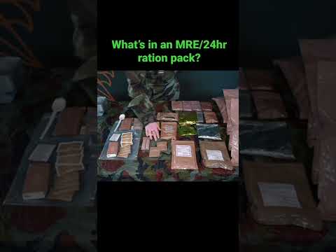 Irish Defence Forces Ration Pack