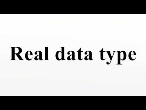 Real data type