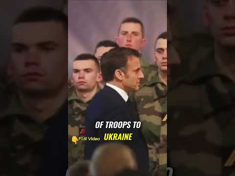 Macron's Daring Move Risking Confrontation with Russia in Ukraine #war #army #putin #macron
