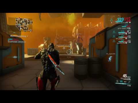 Warframe:With friends army of bots came wave after wave.