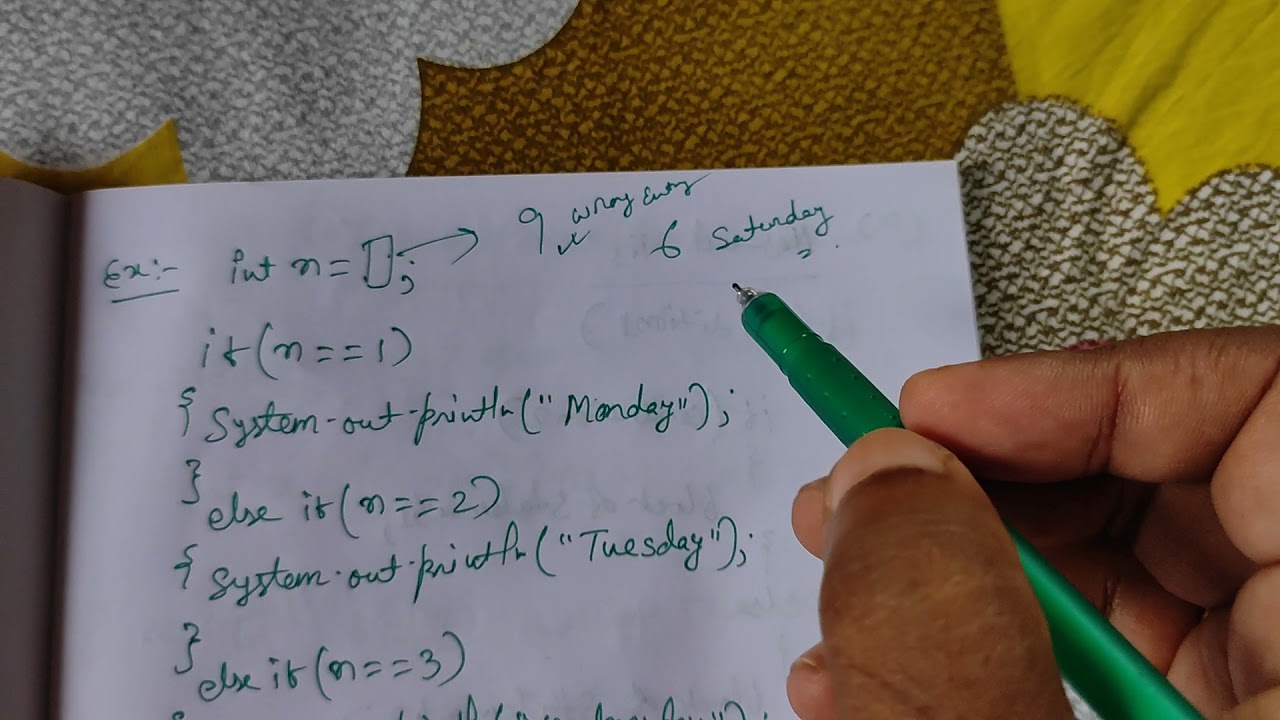 CONDITIONAL CONSTRUCTS IN JAVA | IF ELSE AND TERNARY OPERATOR | ICSE CLASS 9