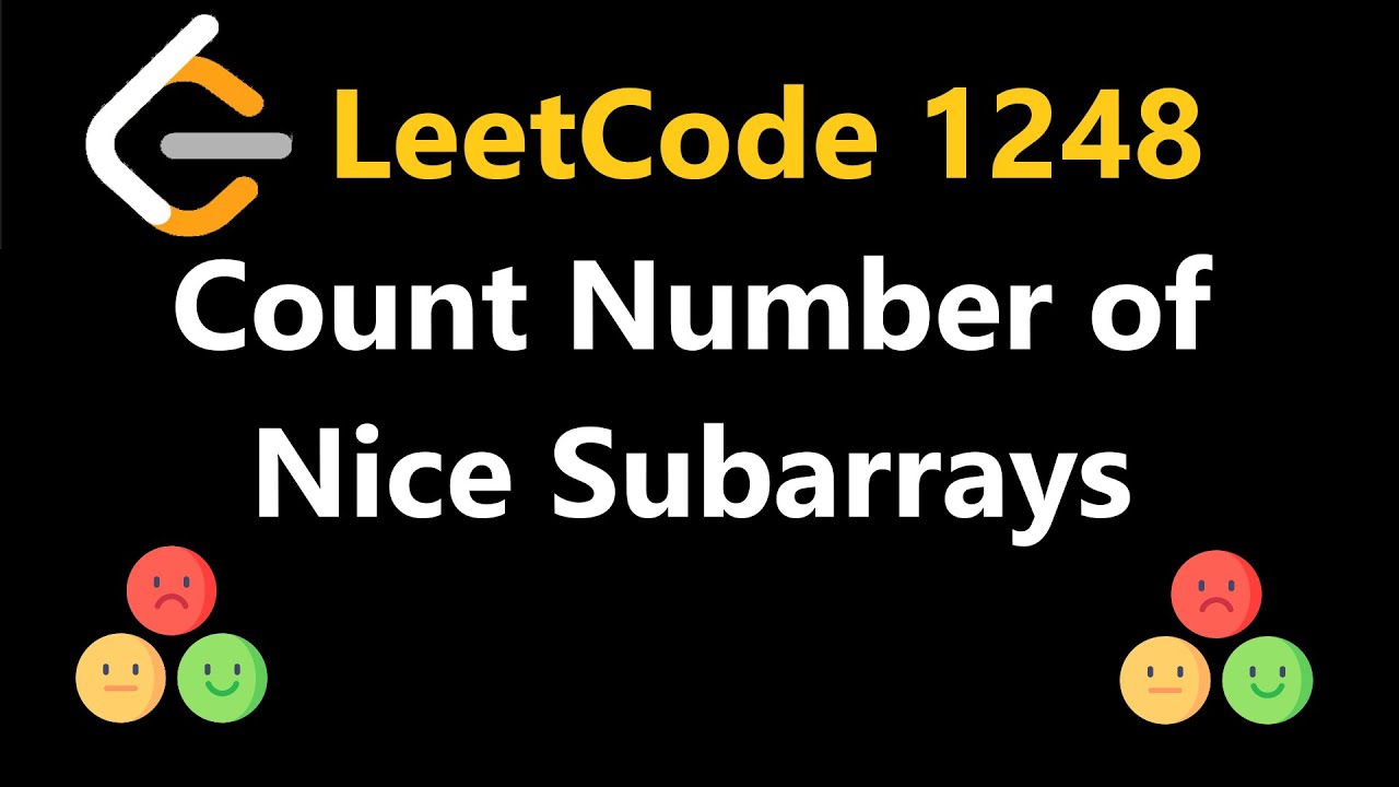 Count Number of Nice Subarrays - Leetcode 1248 - Python