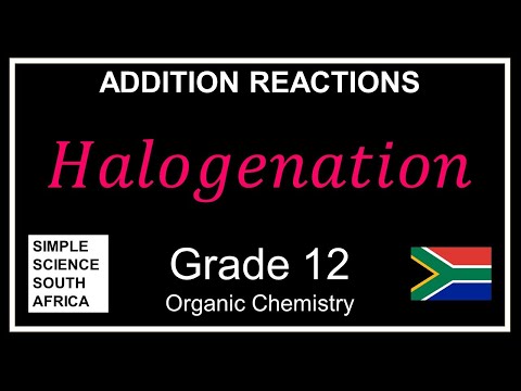 Halogenation through Addition and the Bromine Water Test