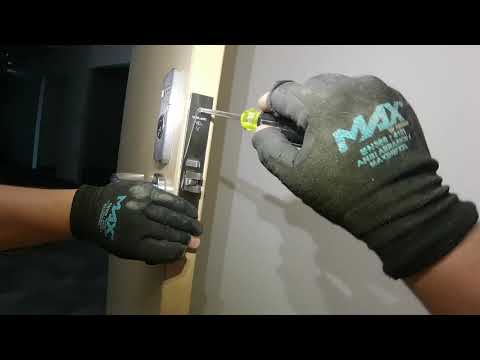 How to Install Mortise Lock Schlage 9050 with Occupancy Indicator