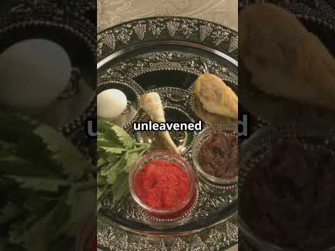 The First Passover Meal(Exodus 12:1-14)Israelites eat unleavened bread and lamb’s blood-marked doors