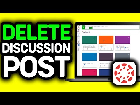 How To Delete Discussion Post In Canvas (UPDATED 2025)