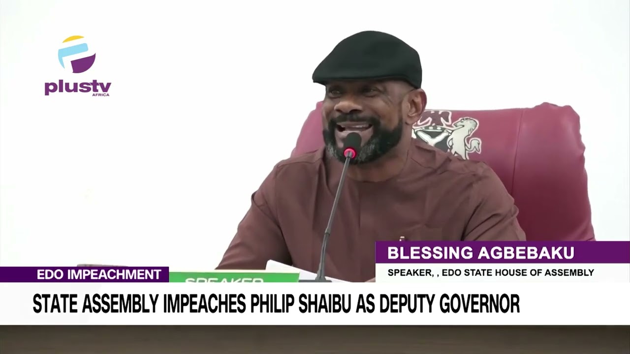 Edo Impeachment: State Assembly Impeaches Philip Shaibu As Deputy Governor