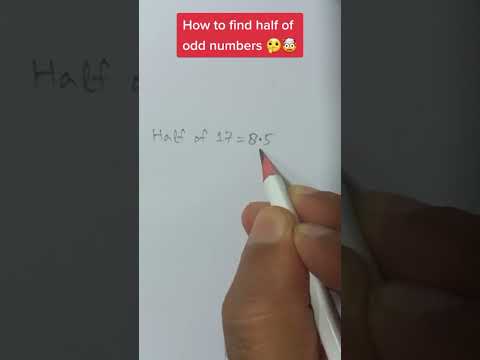 masstik guinnessandmathguy 968 484 Anyone else has trouble finding half of odd numbers growing up #f