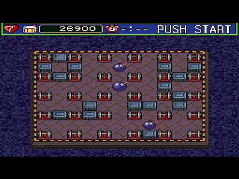 Super Bomberman 5: Normal Game Part 9: Zone 3 (Boss E1: Muscle Bomber)