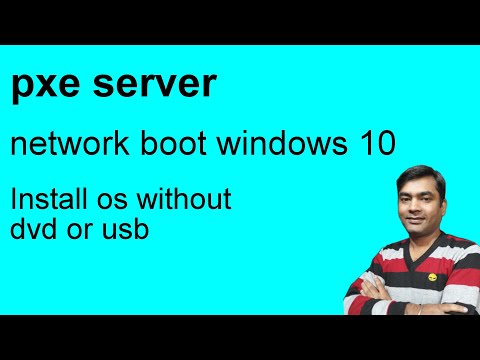 pxe server (serva) - network boot windows 10 - pxe boot (tutorial)