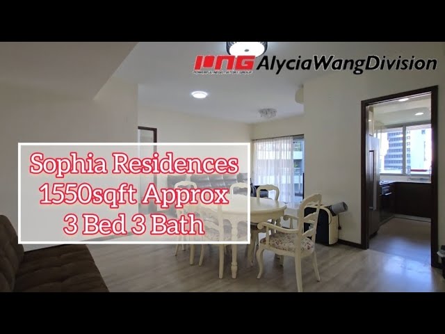 3 Bed Condo for Rent in *Sophia Residence* - 1,500 sqft