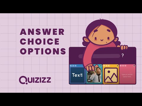 What you can do with answer choices!