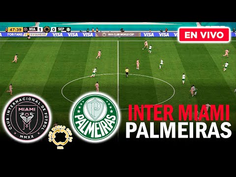 🔴 INTER MIAMI vs PALMEIRAS EN VIVO 🔴 MUNDIAL DE CLUBES FIFA 2025 - SIMULACIÓN PES2021