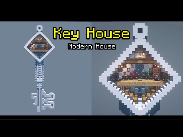 Minecraft Modern House (Key House) Minecraft Map