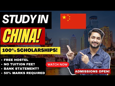 Free Education In China For Pakistani Students In 2024! | No Tuition Fee & Free Hostel?