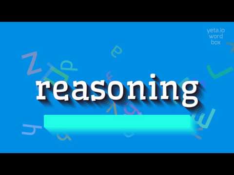 How to say "reasoning"! (High Quality Voices)