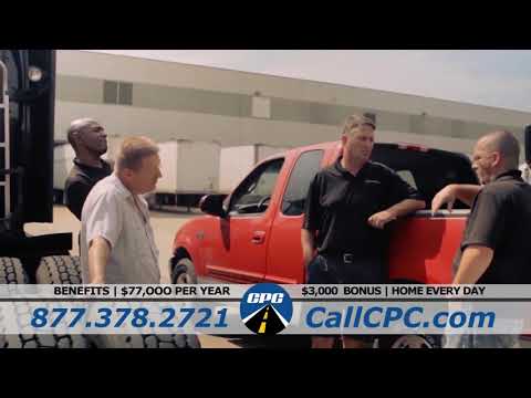 CPC Logistics | Start Driving Today! | 877-378-2721 | www.CallCPC.com | 6/28/18