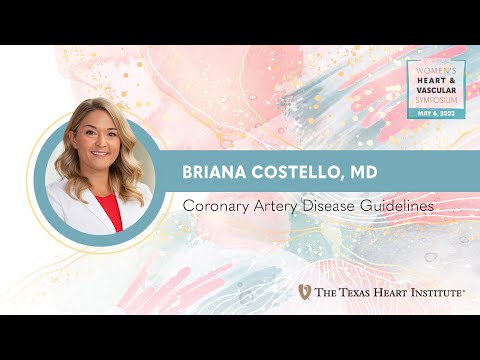 Briana Costello, MD | Coronary Artery Disease Guidelines