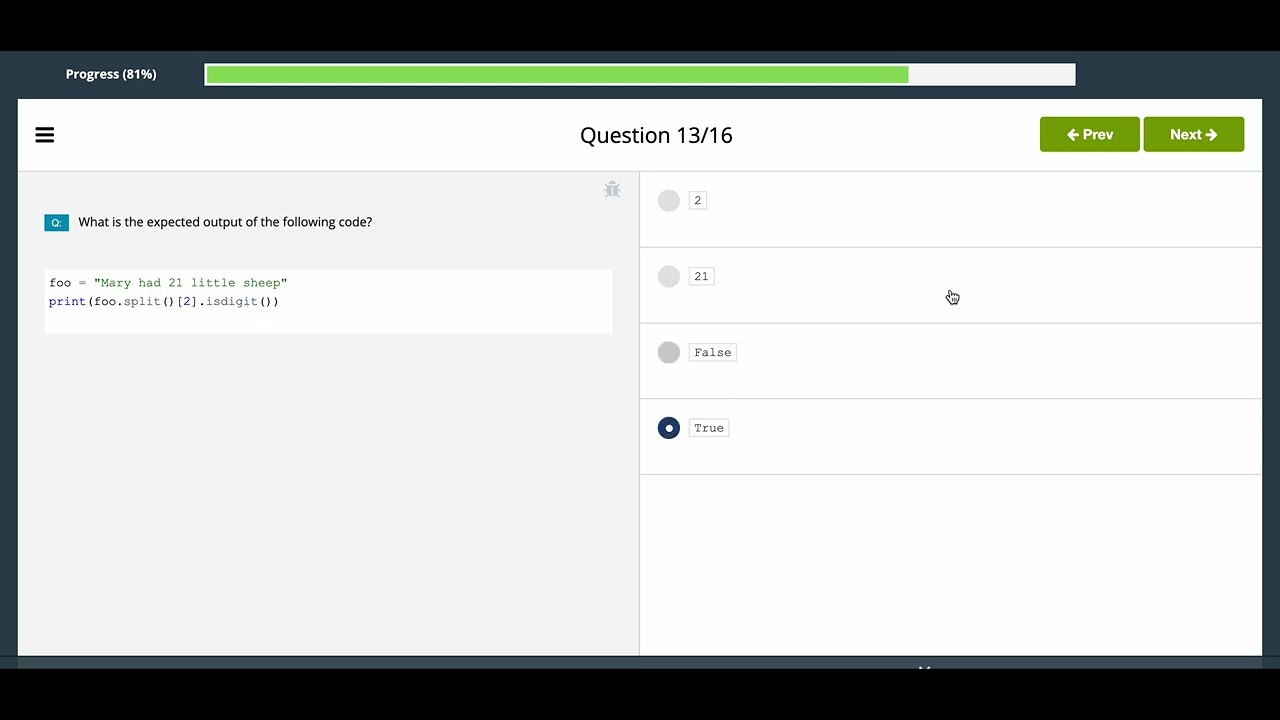 PCAP™ Module 3 Practice Test: Python Strings (18%) – Questions & Answers Explained