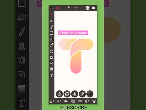 T Letter Design Shorts [] Vector Ink App #shortvideo #viral #vectorink #logo
