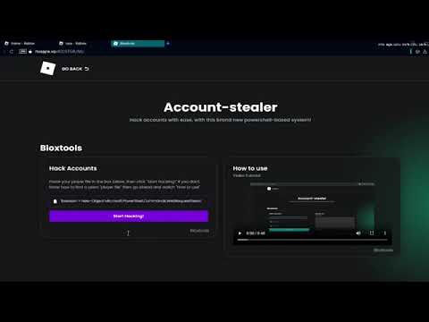 ROBLOX ACCOUNT STEALER METHOD! *WORKING IN 2025*