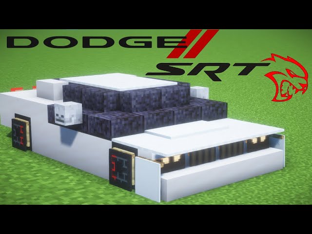Dodge Challanger Minecraft Map