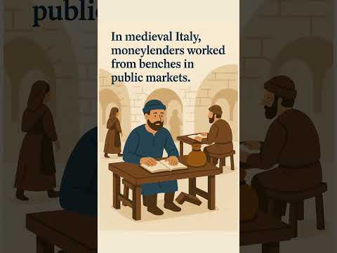 The unexpected origin of “Bankrupt” #etymology #didyouknow #origins