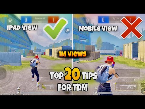 TOP 20 TIPS & TRICKS TO BECOME A TDM MASTER ✅❌ | PUBG MOBILE / BGMI