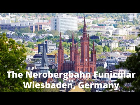 The Nerobergbahn Funicular in Wiesbaden, Germany