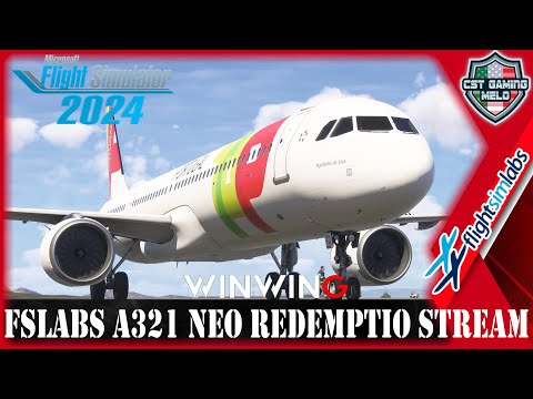 🔴FSLabs A321 NEO Redemption | Air Portugal | Madeira-Lisbon Roundtrip | #msfs2024 #winwing