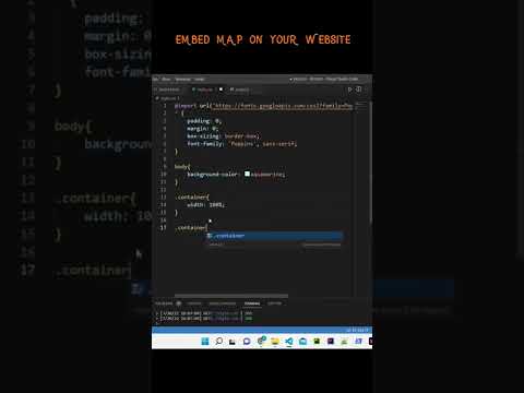 how to add google map on your website | embed google map | insert google map on your website