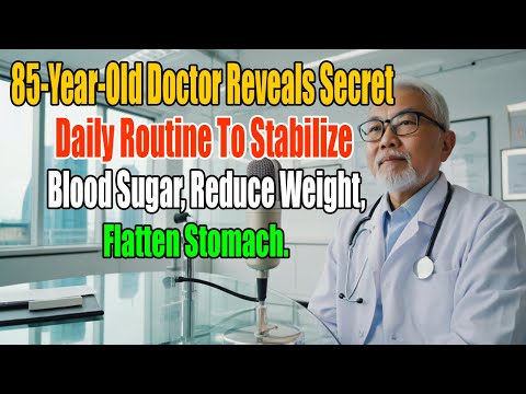 85-Year-Old Doctor’s Daily Routine to Stabilize Blood Sugar, Lose Weight & Flatten Belly Natural