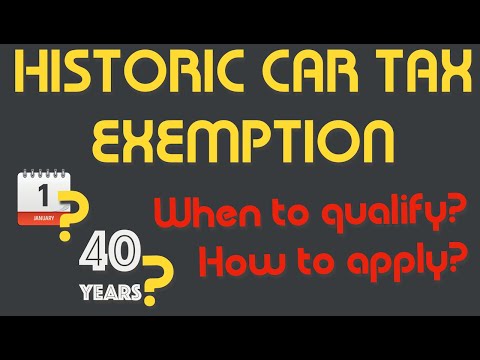 How to apply for HISTORIC TAX EXEMPTION for your classic car! Plus ULEZ and MOT Exemption! (UK only)