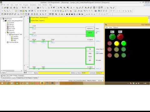 Simulasi Aplikasi Lampu Lalu Lintas Menggunakan Aplikasi CX-Programmer ...