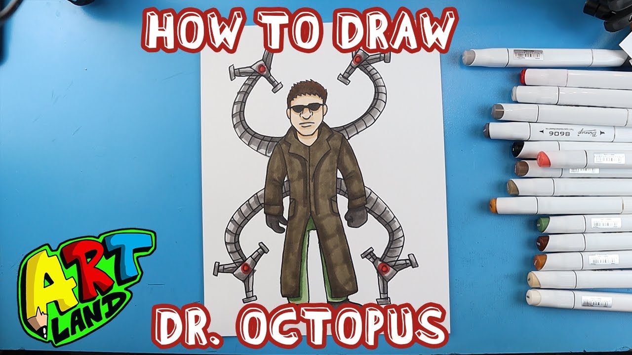 How to Draw DR. OCTOPUS