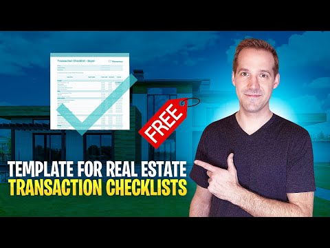 Must-Have Real Estate Transaction Checklist Templates: Download now for smooth transactions!