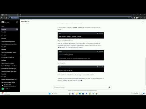 how to install downloaded package in python