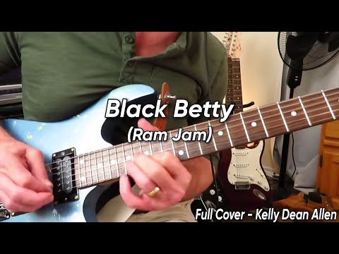 BLACK BETTY - RAM JAM (Bill Bartlett). Guitar Cover KDA + Commentary