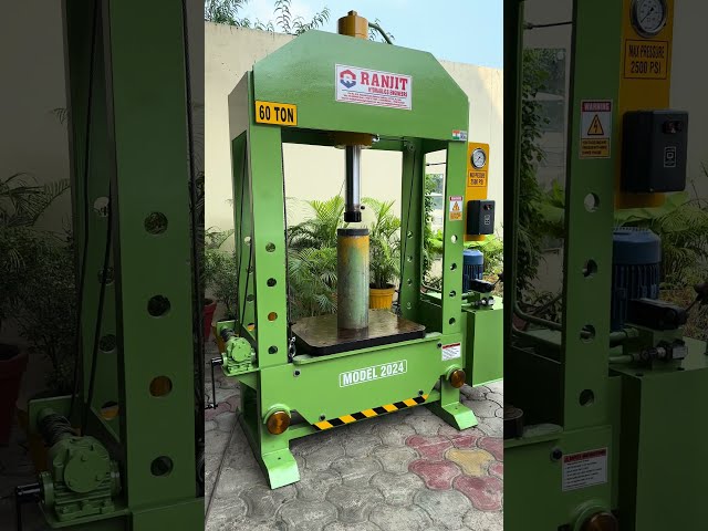 60 Ton Hydraulic Workshop Press Manufacturer from Ludhiana