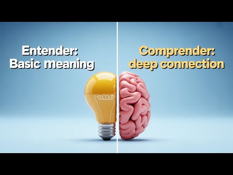 What's the REAL Difference Between Entender and Comprender in Spanish?