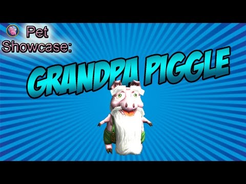 Wizard101 Pet Showcase: Grandpa Piggle