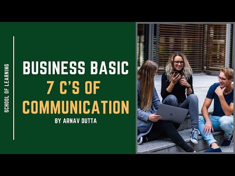 What are the 7 C's of Communication? (7 Principles of Communication)