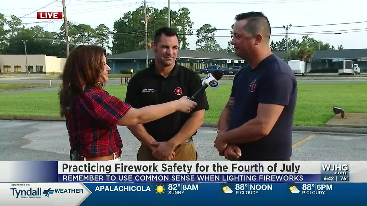 Firework safety tips with Bay County Fire Rescue