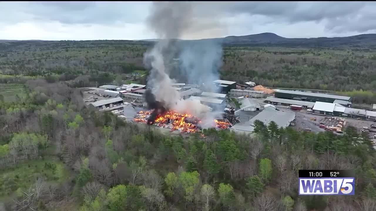 Continuing coverage: Explosion, fire at Robbins Lumber in Searsmont