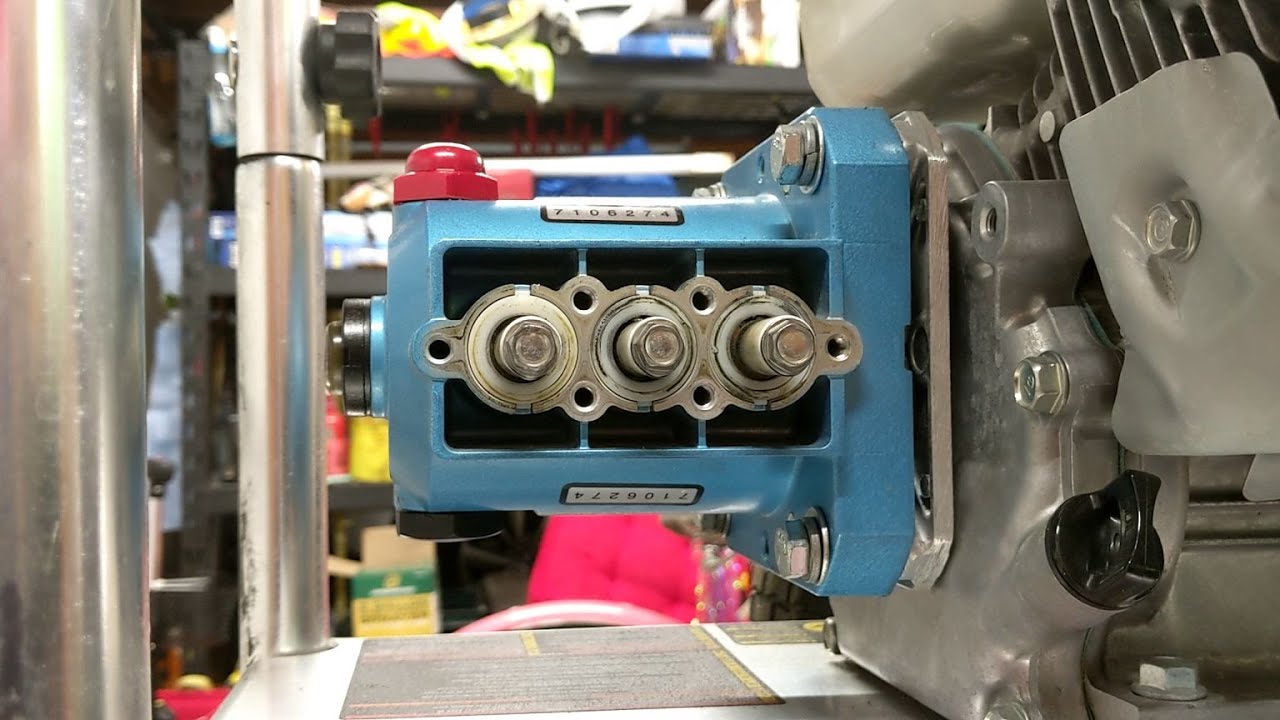 Cat Pressure Washer Pump Rebuild