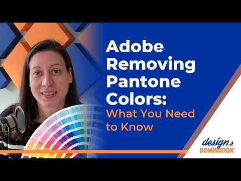 Adobe Removing Pantone Colors: What Graphic Designers Need to Know