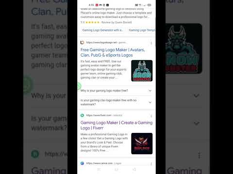 Make Gaming ????logo In Just 1 Minutes???? |How To Make FF Gaming Logo #shorts #short