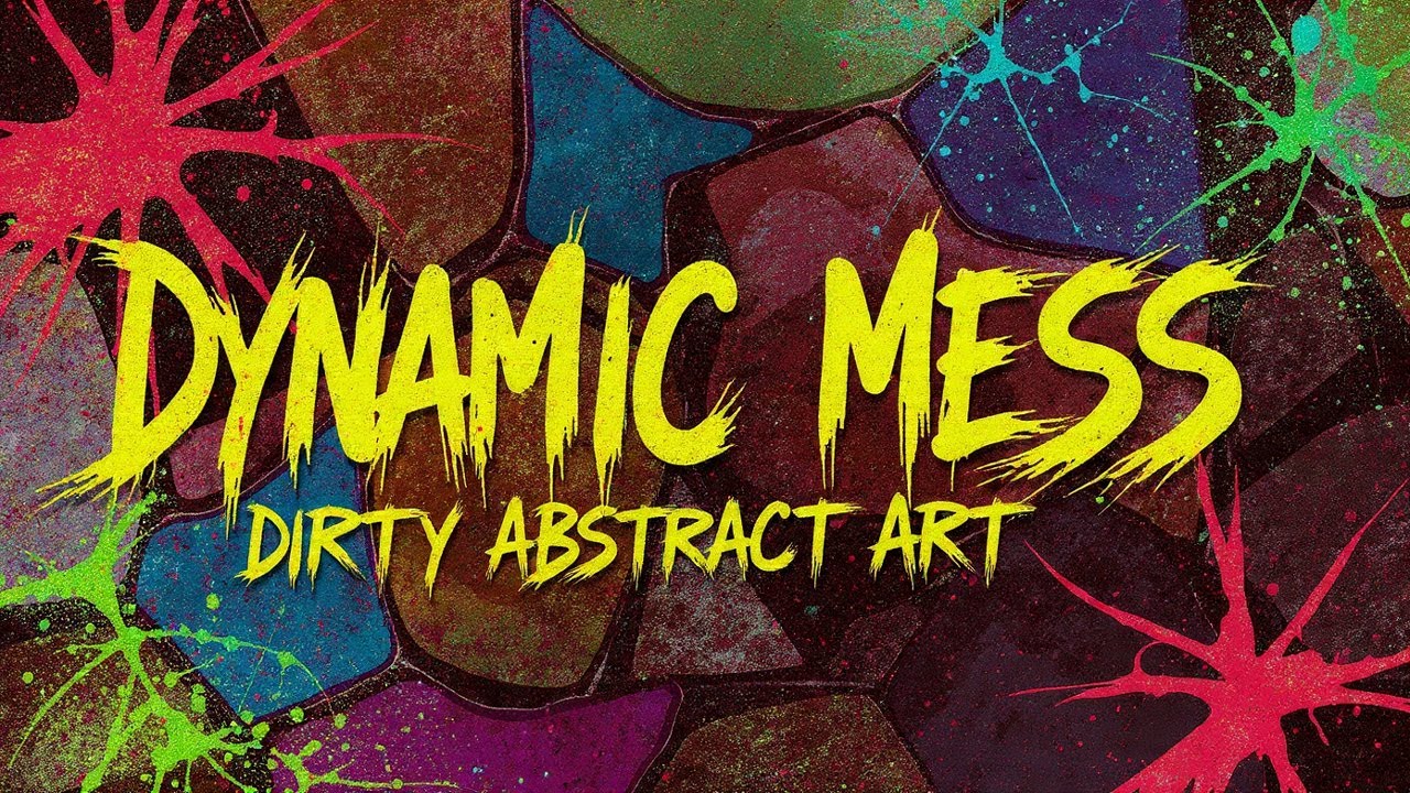 Toxicity & Taint: Dynamic Abstract Mess Coloring Pages