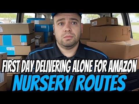 Day In The Life Amazon Delivery Driver | Nursery Route Tips In 2025 (Updated) #amazon #Delivery