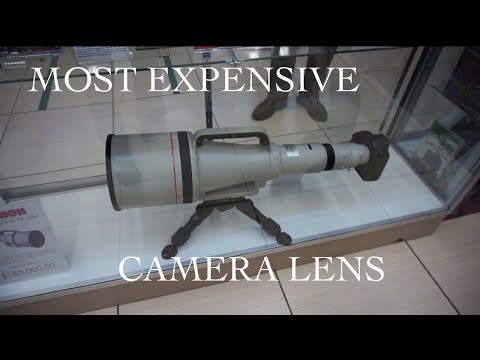 MOST EXPENSIVE CAMERA LENS